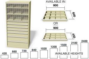 Storage Drawers | Tool Storage Cabinets with Drawers - BAC Systems