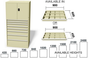Storage Drawers | Tool Storage Cabinets with Drawers - BAC Systems